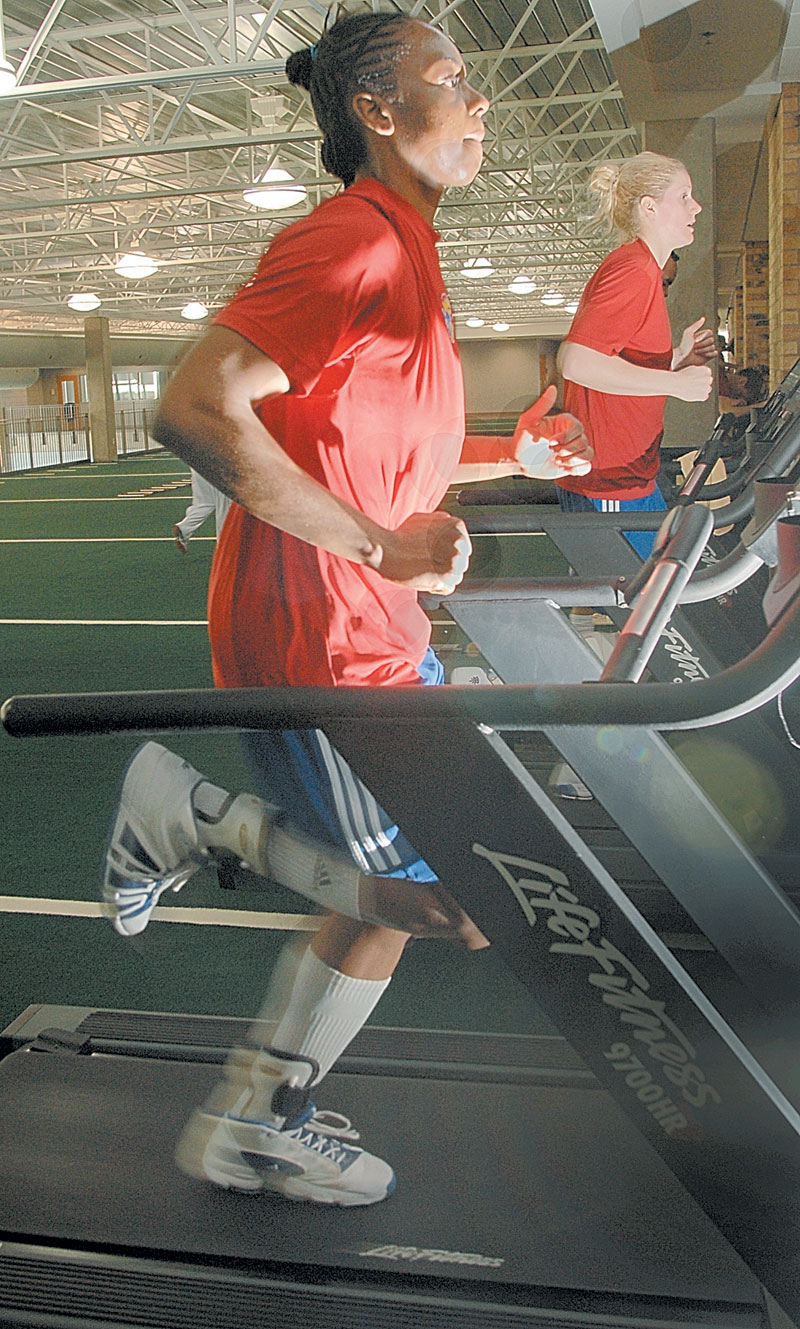 Freshman finally finds her form | News, Sports, Jobs - Lawrence Journal ...